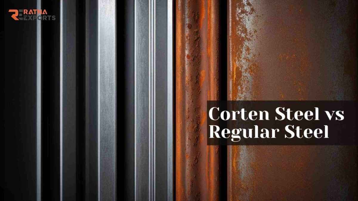 Corten Steel Sheet vs Regular Steel - Ratna Exports